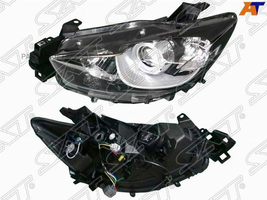 Фара Mazda CX-5 11-15 (Слева/ Галоген/ С электрокорректором) Sat арт. ST-216-1166L