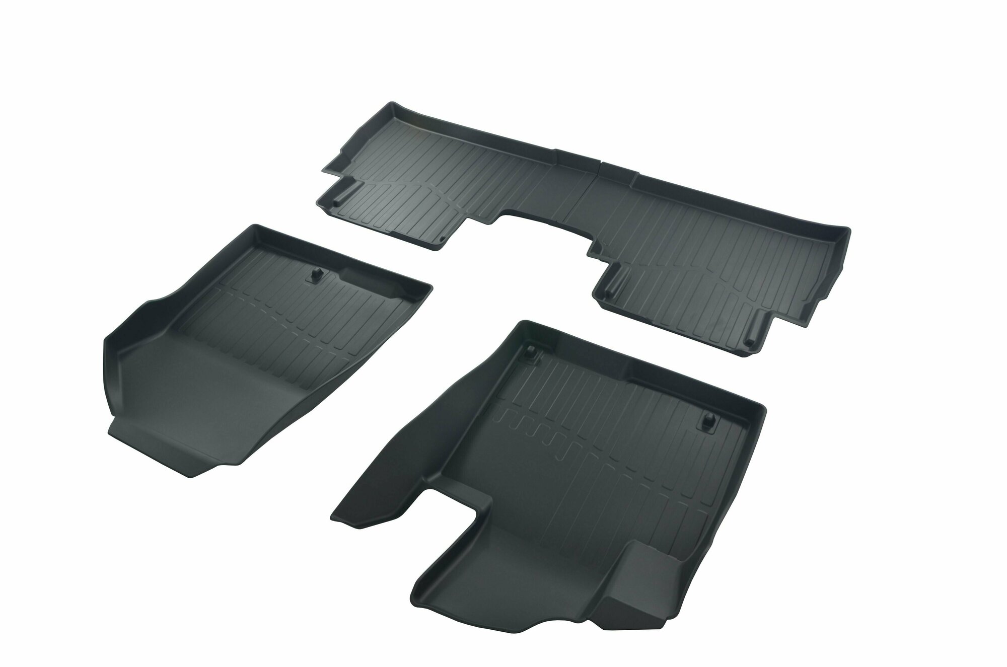 Коврики для салона резиновые SRTK 3D LUX для KIA Sorento Prime (2014-)