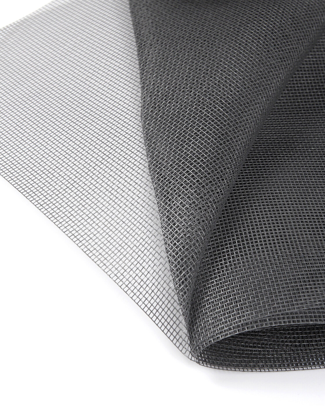 Москитная сетка на окна, от насекомых, 1.6х4м, состав: стекловолокно, Фибергласс, 1шт, серая