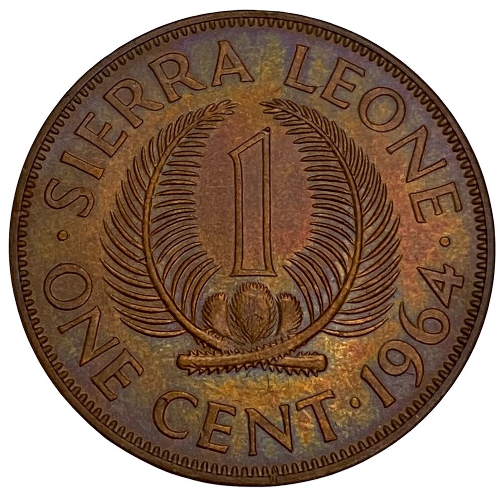 Сьерра-Леоне 1 цент 1964 г.