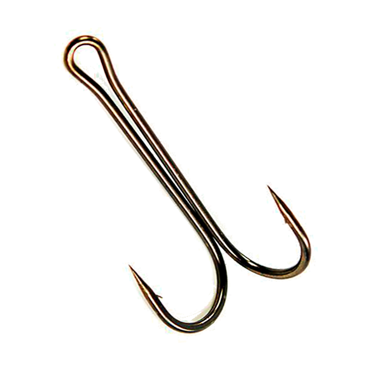 Двойной крючек Narval Fishing Long Double Trouble Teflon Coating - в упаковке 7 шт, номер крючка #3/0