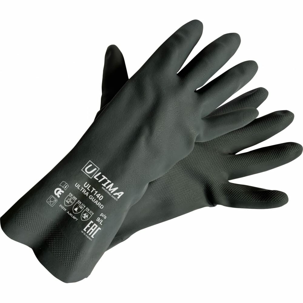Латексные перчатки ULTIMA ULTRA GUARD ULT140р.9/L