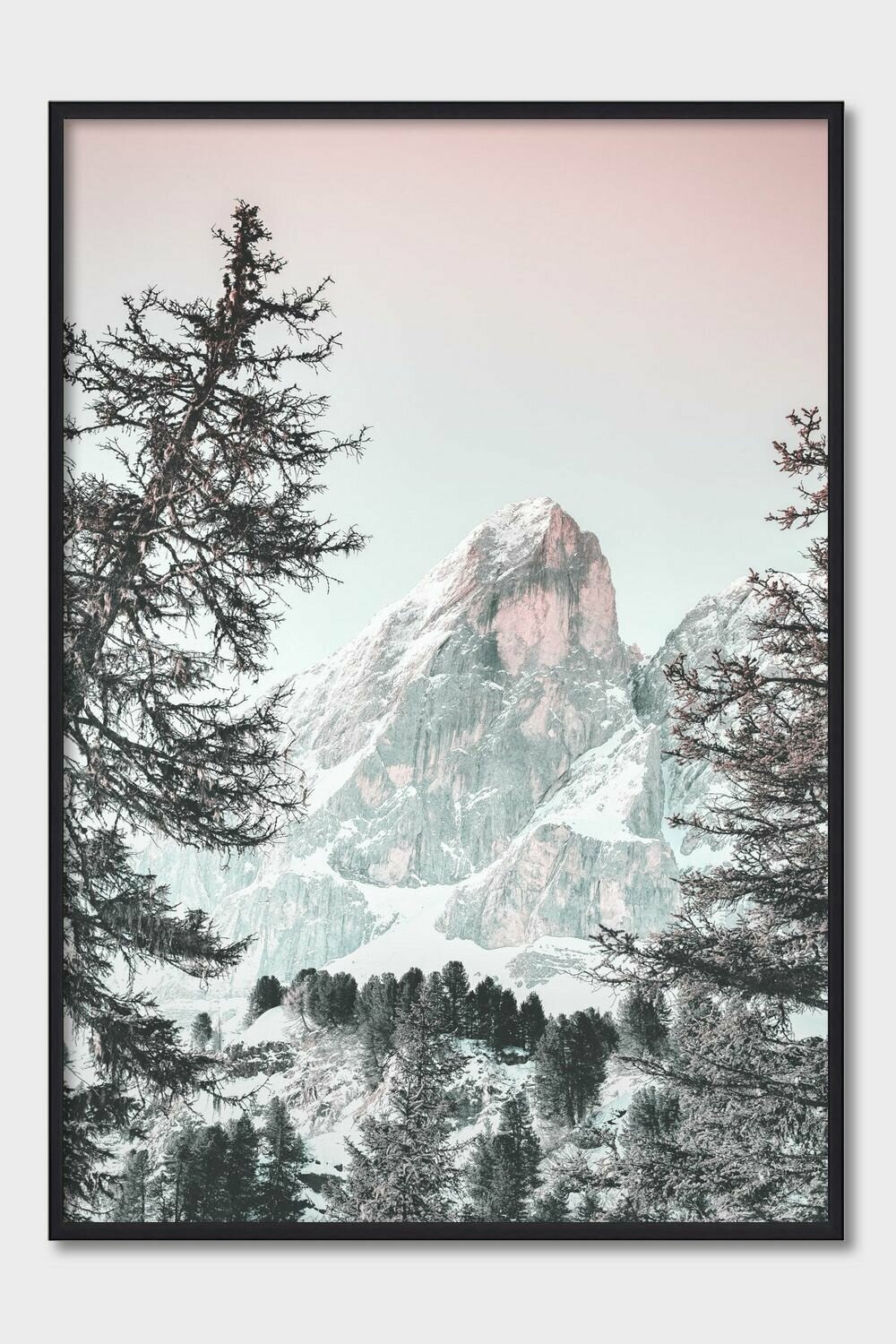 Постер для интерьера Postermarkt, 30х40 см в черной рамке, Природа #37