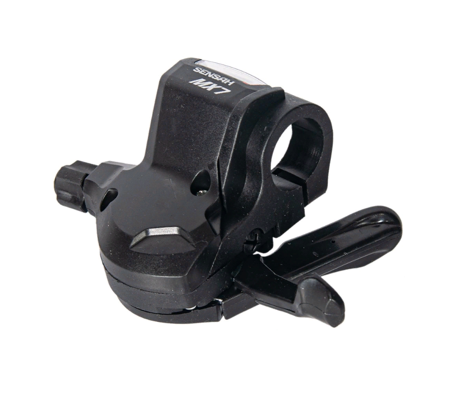 Шифтер, триггер SENSAH MX7, 3 скор. левый 1800mm, чёрный SL-00-6900-M70-L3