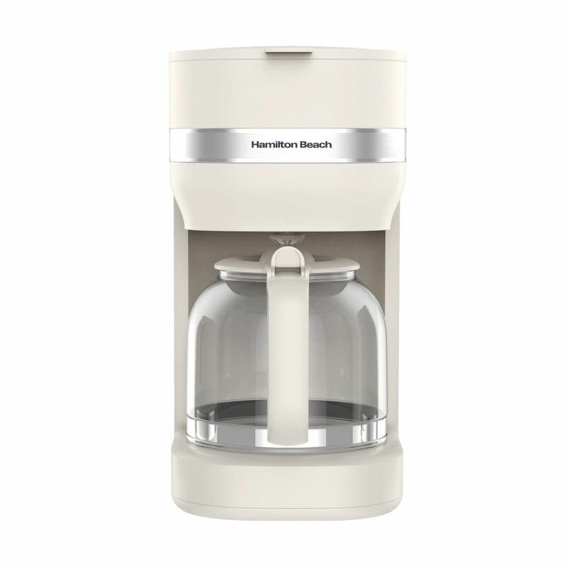 Капельная кофеварка Hamilton Beach Ella 1.5л Filter Coffee Machine Matt Cream (кремовый)