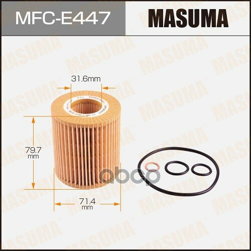 Фильтр масляный Masuma арт. MFC-E447