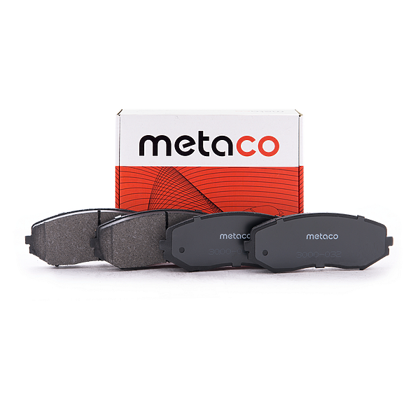 METACO 3000-032 (5220065J00 / 5520065J00 / 5520065J03) колодки тормозные передние к-кт Suzuki (Сузуки) grand Vitara (Витара)