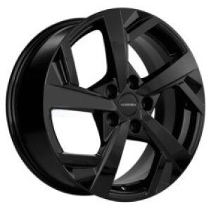 Литой колесный диск Khomen Wheels KHW1712 7x17/5x108 D54.1 ET40 Black