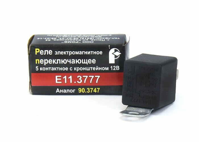 Реле универсальное 5-ти контактное 12В (90.3747)