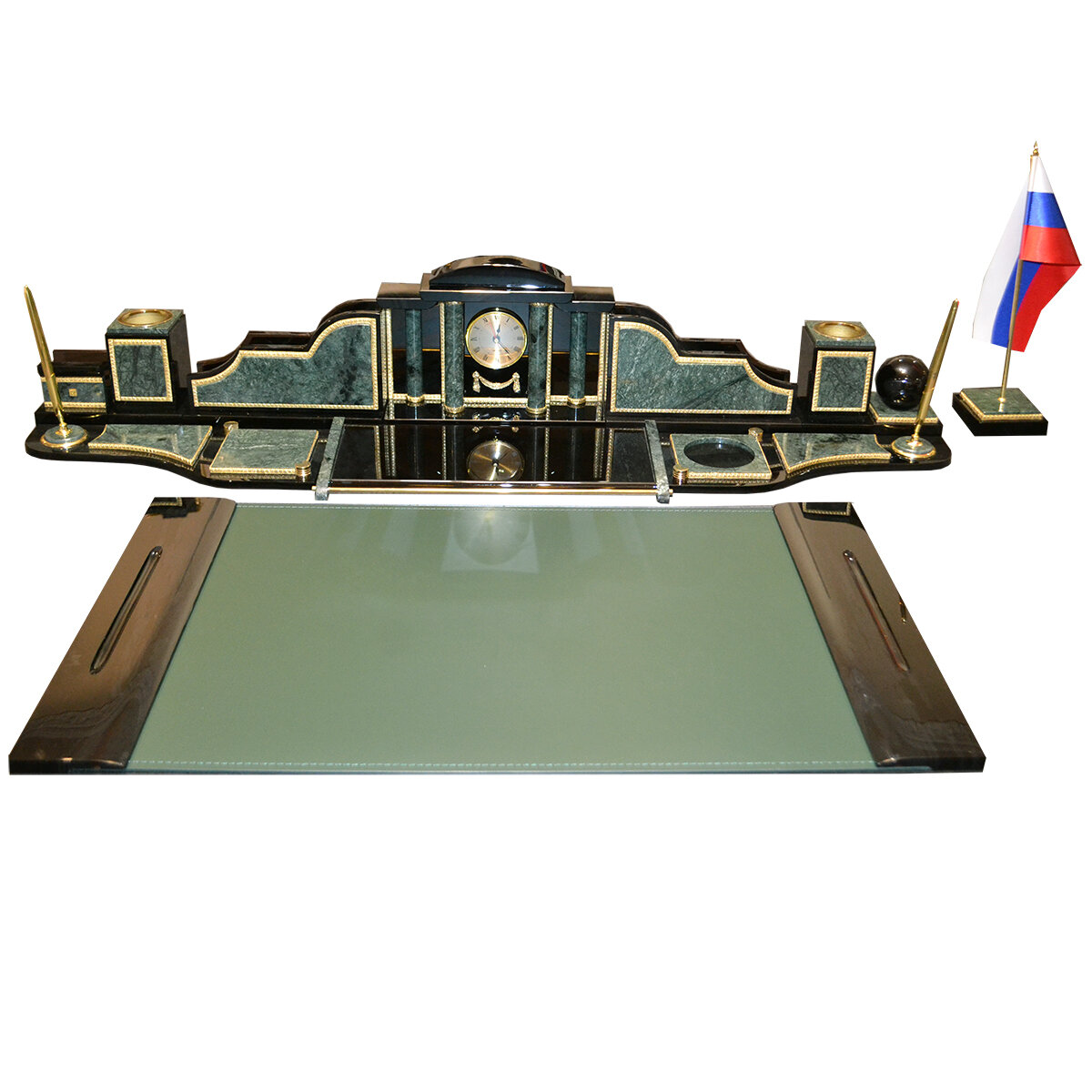 Настольный набор руководителя из камня "Дипломат-Е 53-1 VIP2"