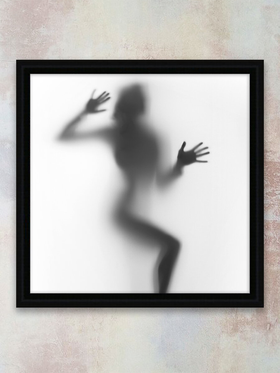 Картина на стену для интерьера Декарт настенный декор панно в раме багете в гостиную ванную детскую для офиса лофт пейзаж абстракция