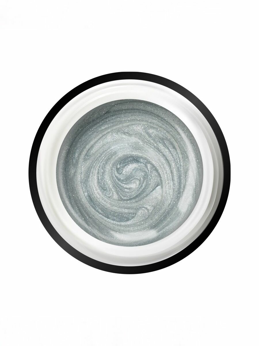 Nail Club Гель-краска с шиммером, с липким слоем GO-56 Norka Blue