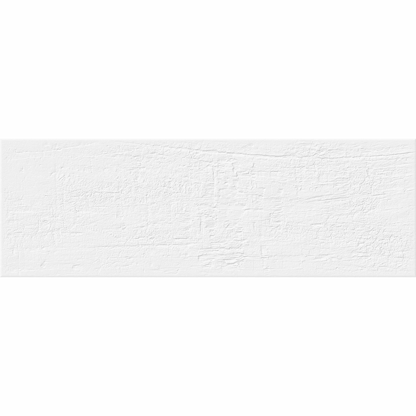 Керамическая плитка New Trend Chicago Lay White 20х60 см для стен матовая 16 шт