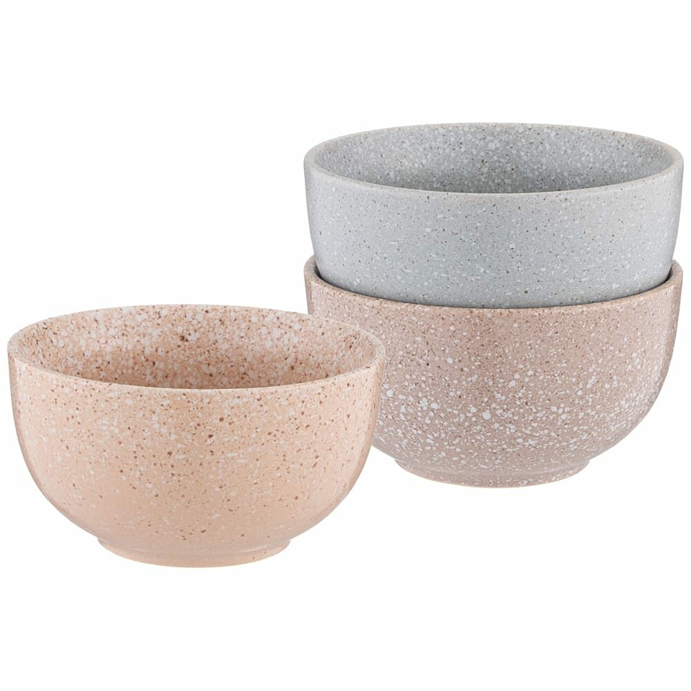 Набор салатников из 3 шт. Коллекция модерн 11*6 см 250 мл KSG-155-805