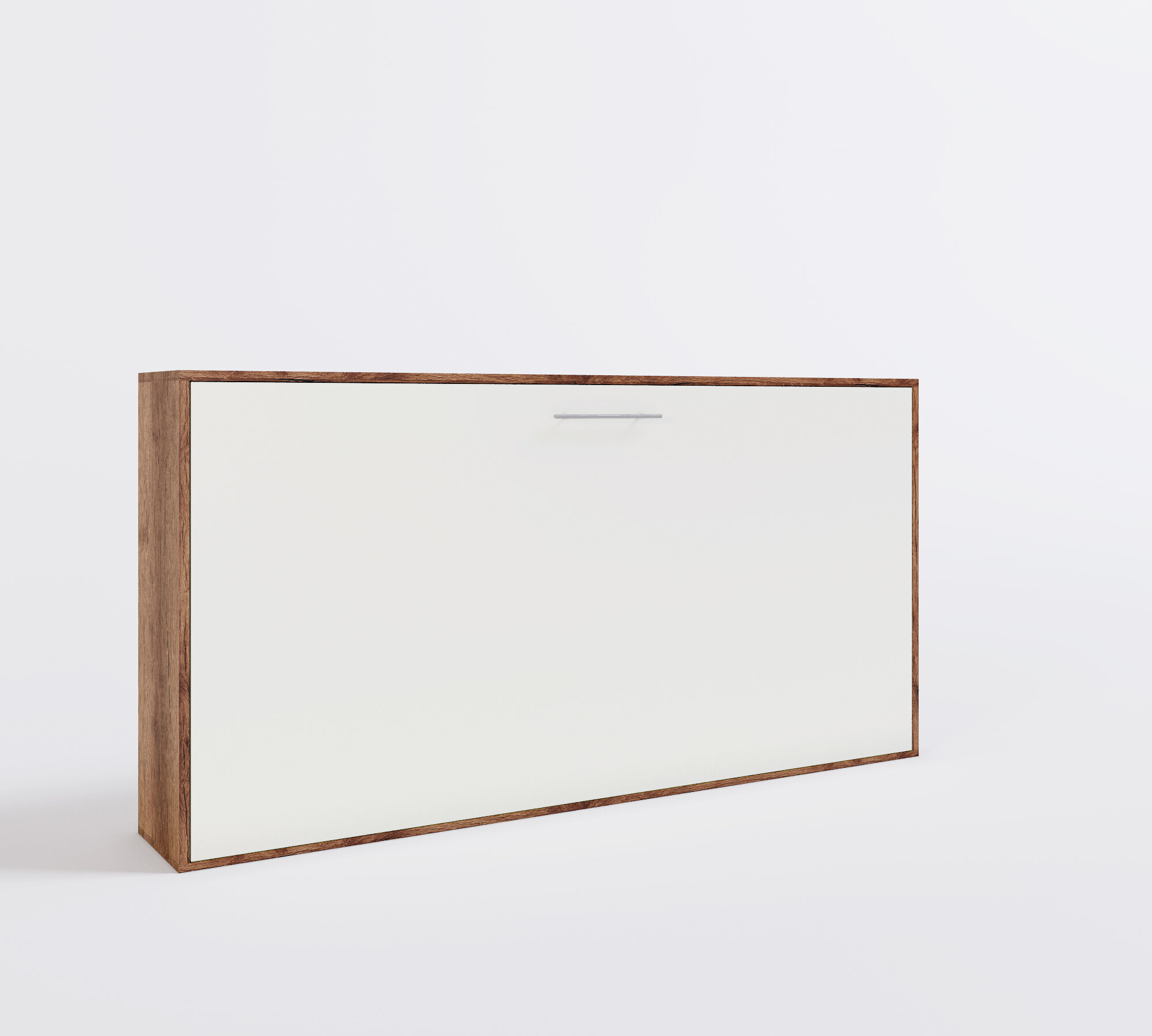 Откидная односпальная шкаф-кровать трансформер Ergoroom Бранда Янтарь