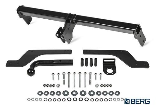 Разборный фаркоп (ТСУ) на Рено Логан седан, Рено Логан Степвей седан, Рено Сандеро, Рено Сандеро Степвей, Берг, шар тип A