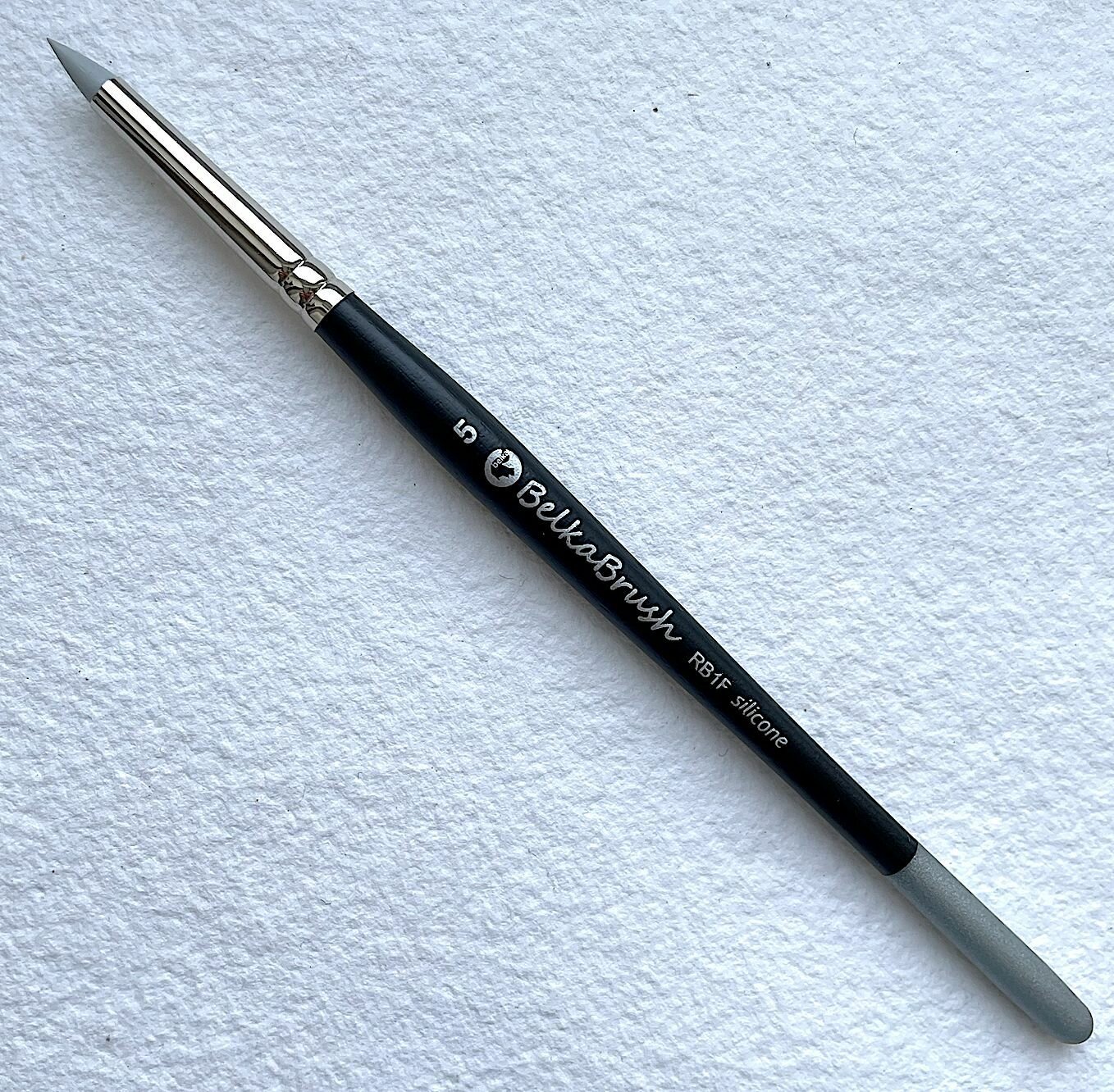 Резиновая кисть BelkaBrush для маскирующей жидкости, конус 5