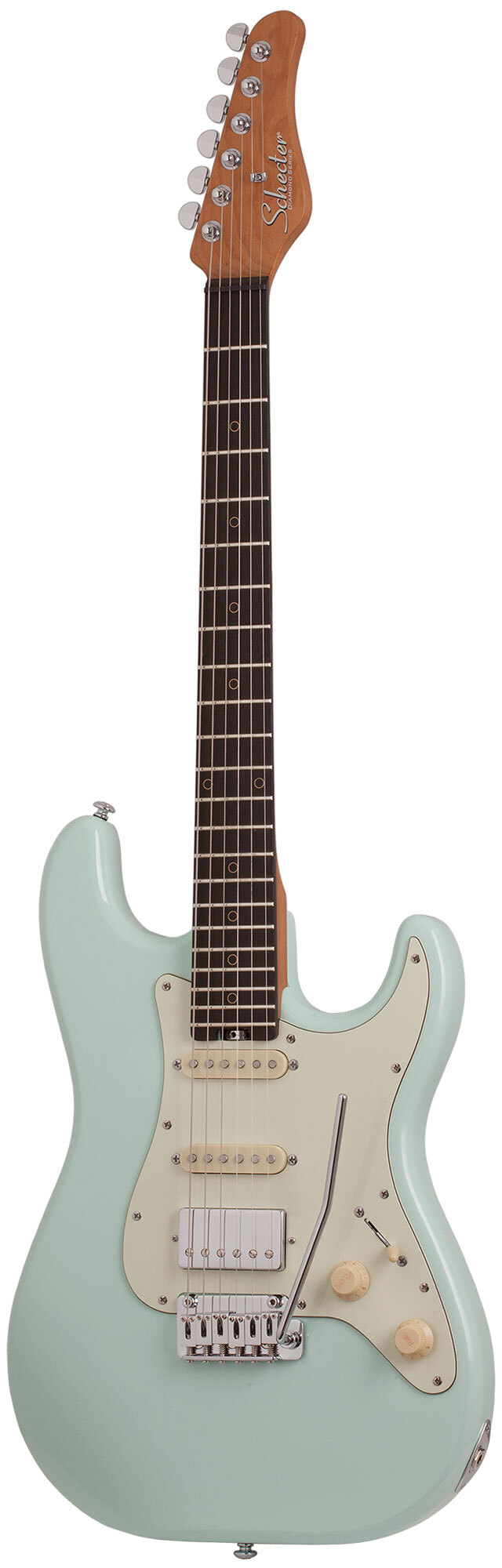 SCHECTER NICK JOHNSTON TRAD H/S/S AFST - 6-струнная электрогитара, 22 лада, корпус: ольха, гриф: обоженный клён, накладка черное дерево, на болтах, звукосниматели: HSS Schecter Diamond '78, 2x Schecter Diamond Nick Johnston Single Coil, регулировки: громк