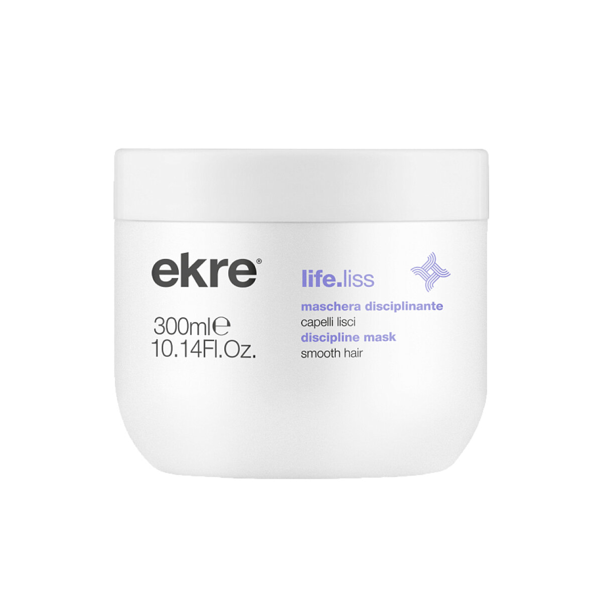 Разглаживающая маска для волос Ekre Life.Liss Disciplining, 300 мл