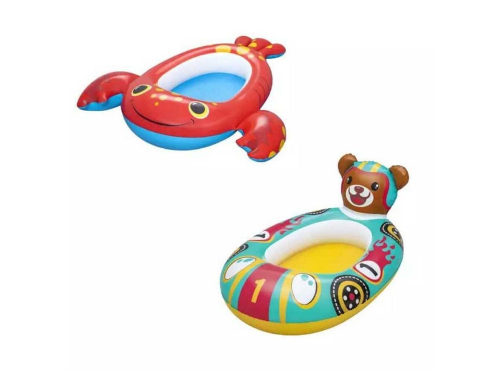 Лодка Bestway "Друзья", надувная, ПВХ, 107х98х22 см, от 3 лет