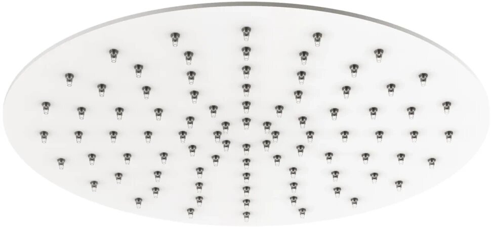 Верхний душ Plumberia Selection SAT3174BO 250 мм, белый матовый