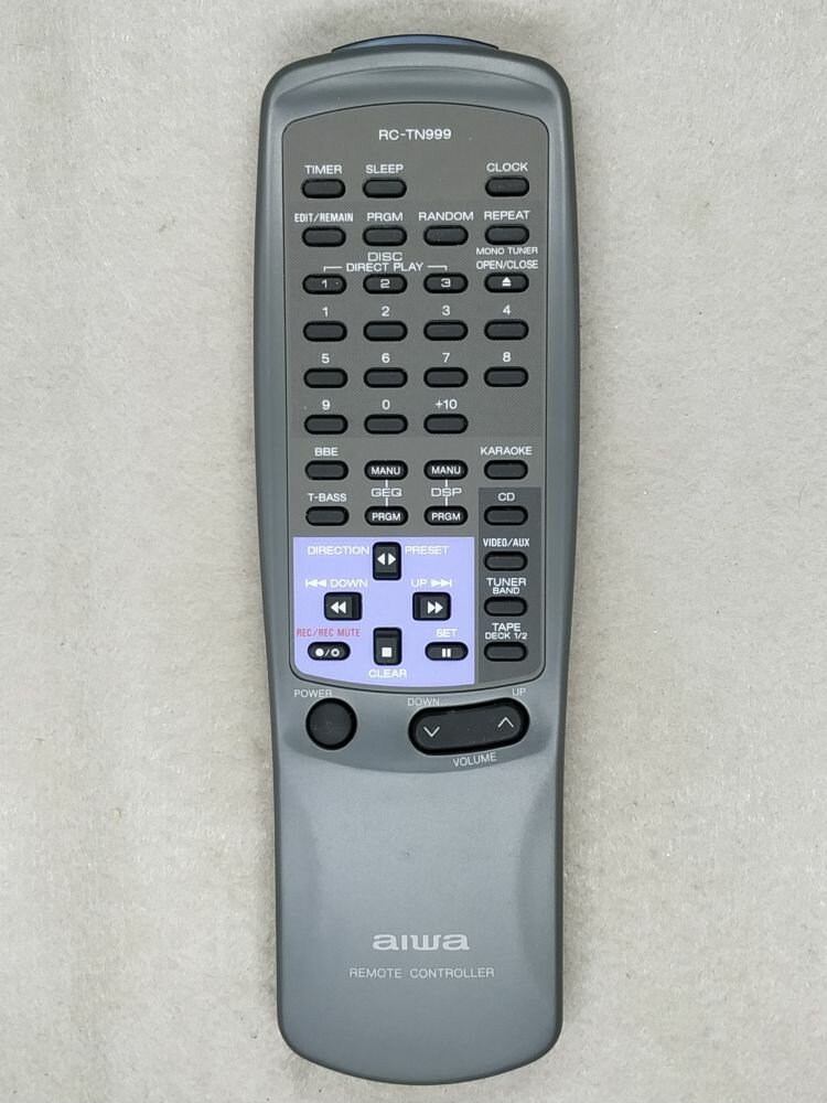 Оригинальный Пульт д-у Aiwa RC-TN999