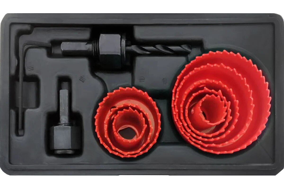 HEADROCK Набор кольцевых пил по дереву 19-67мм (11 предметов) 294-530-19067