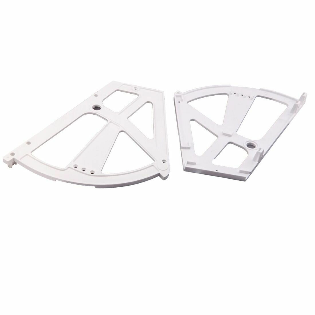 Крепление в шкафчик для обуви двухрядное, белое