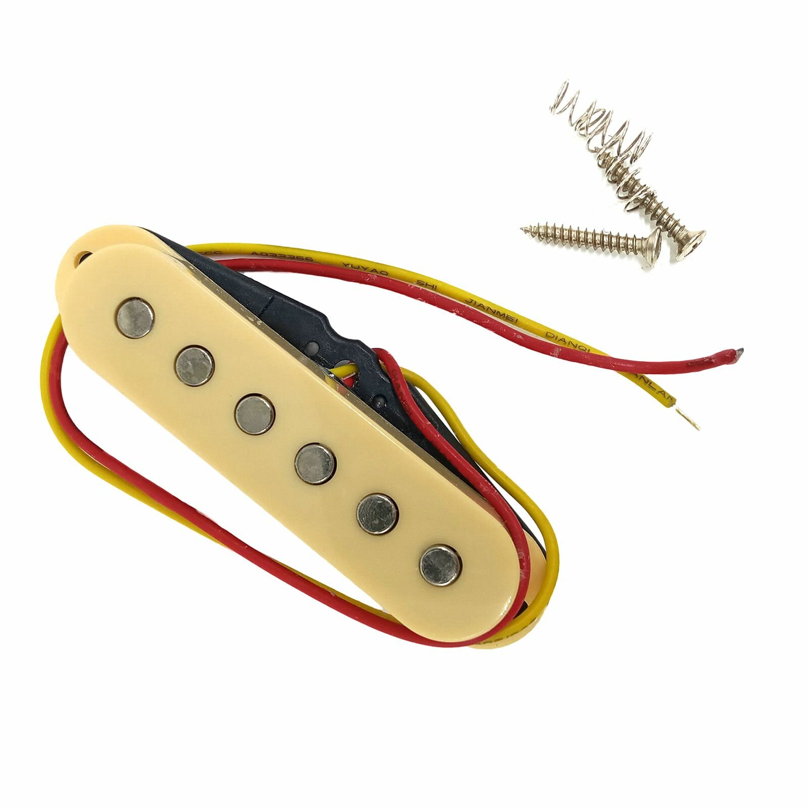 Сингл-катушечные звукосниматели для электрогитары хамбакеры инструмент замены с пружинами и винтами