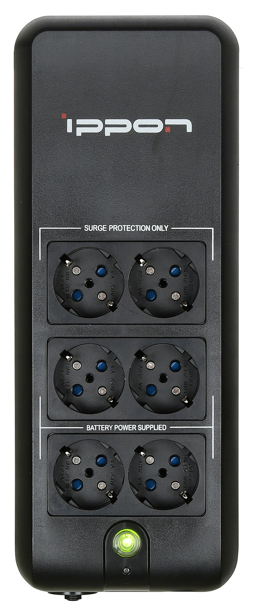 ИБП Источник бесперебойного питания Ippon Back Verso, 300Вт, время зарядки 10ч, линейно-интерактивные