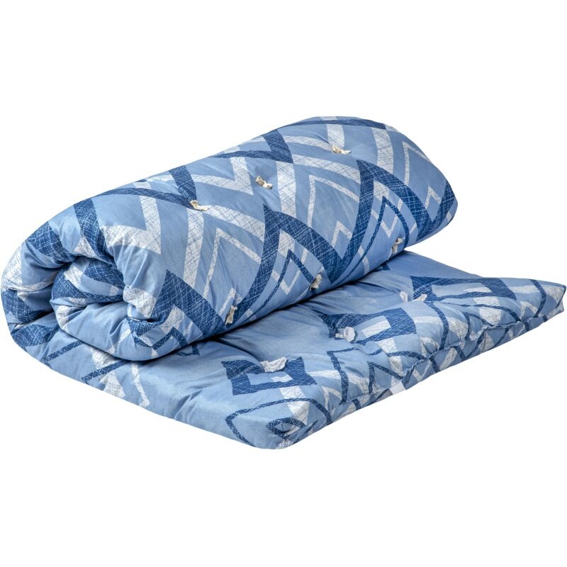 Матрас КНР 1 спальный 70х190 см, ткань хлопчатобумажная, смесовая цветная