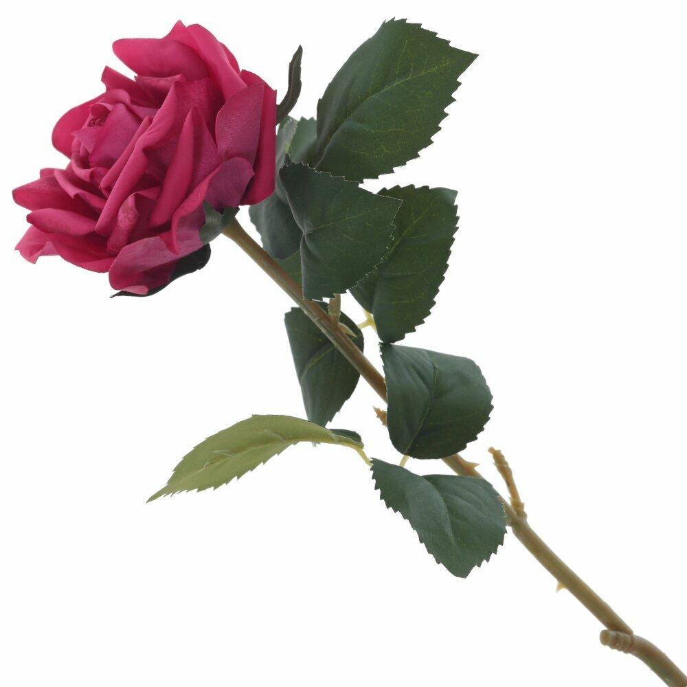 Цветок искусственный Роза, 12х11х51 см KSM-814094