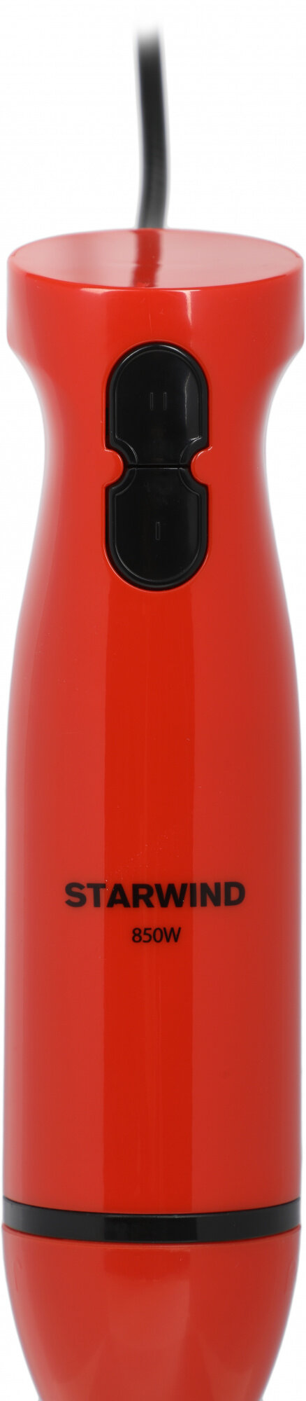 Блендер StarWind SBP2201, красный/черный