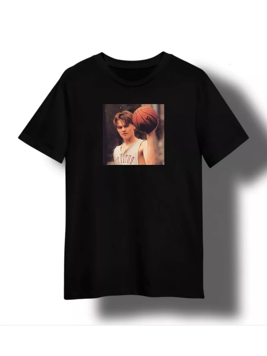 Футболка ди каприо баскетболист