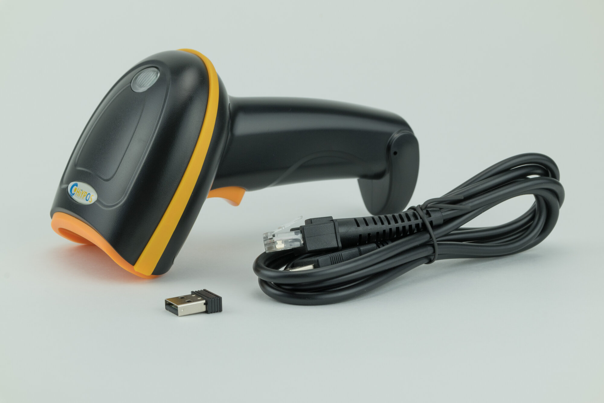 Беспроводной Bluetooth 2D сканер СHIYPOS LF1922 / HZTZ H2WB USB для маркировки, ЕГАИС, Честный знак, QR, Эвотор, Атол, Меркурий, 1D штрихкода. Уценка.