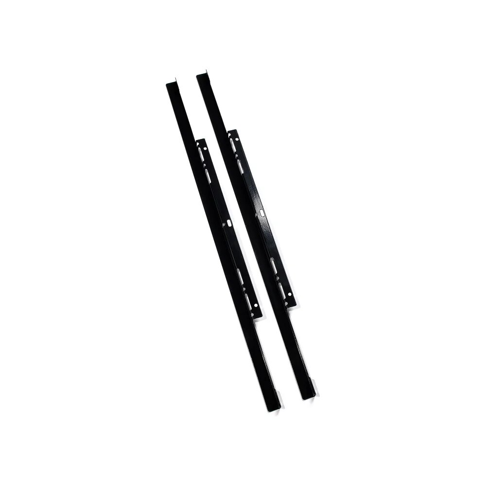 Стандартная термоизоляционная планка для ДСП ООО "ГАРД" 18 мм, 2 шт, RAL 9005 черный глянец 1 комп. 01-00008583