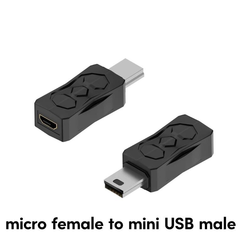 Переходник Micro USB Female - Mini USB Male