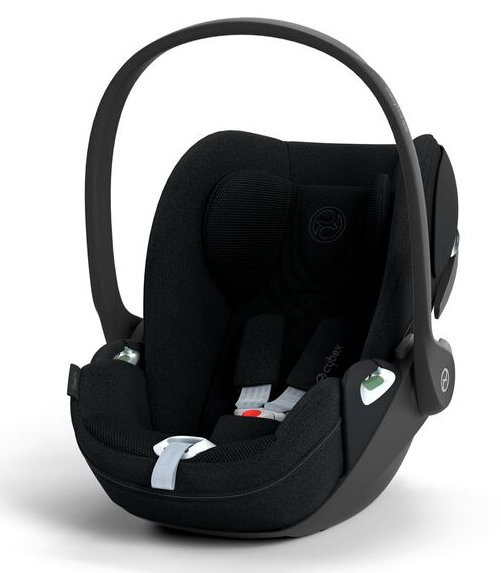 Автокресло Cybex "Cloud T i-size"sepia black, текстиль, 0+, до 13кг, защита от боковых ударов