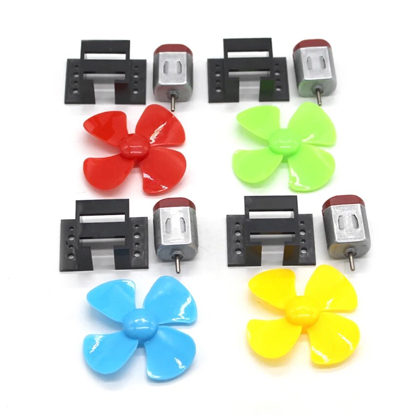 Мотор 130 с пропеллером и базовыми материалами, аксессуары для студентов, «сделай сам», модель лодки с вентилятором, игрушечные моторы, развивающая способность детей