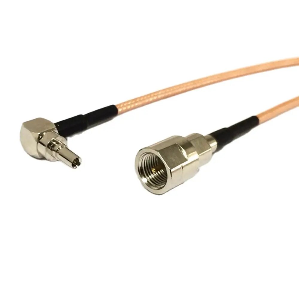 CRC9 кабель RG316, 10cm, FME male