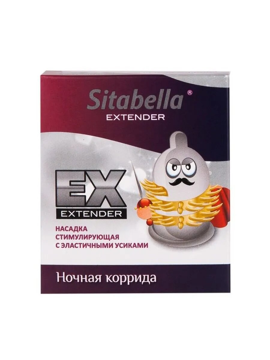 Стимулирующая насадка Sitabella Extender Ночная коррида
