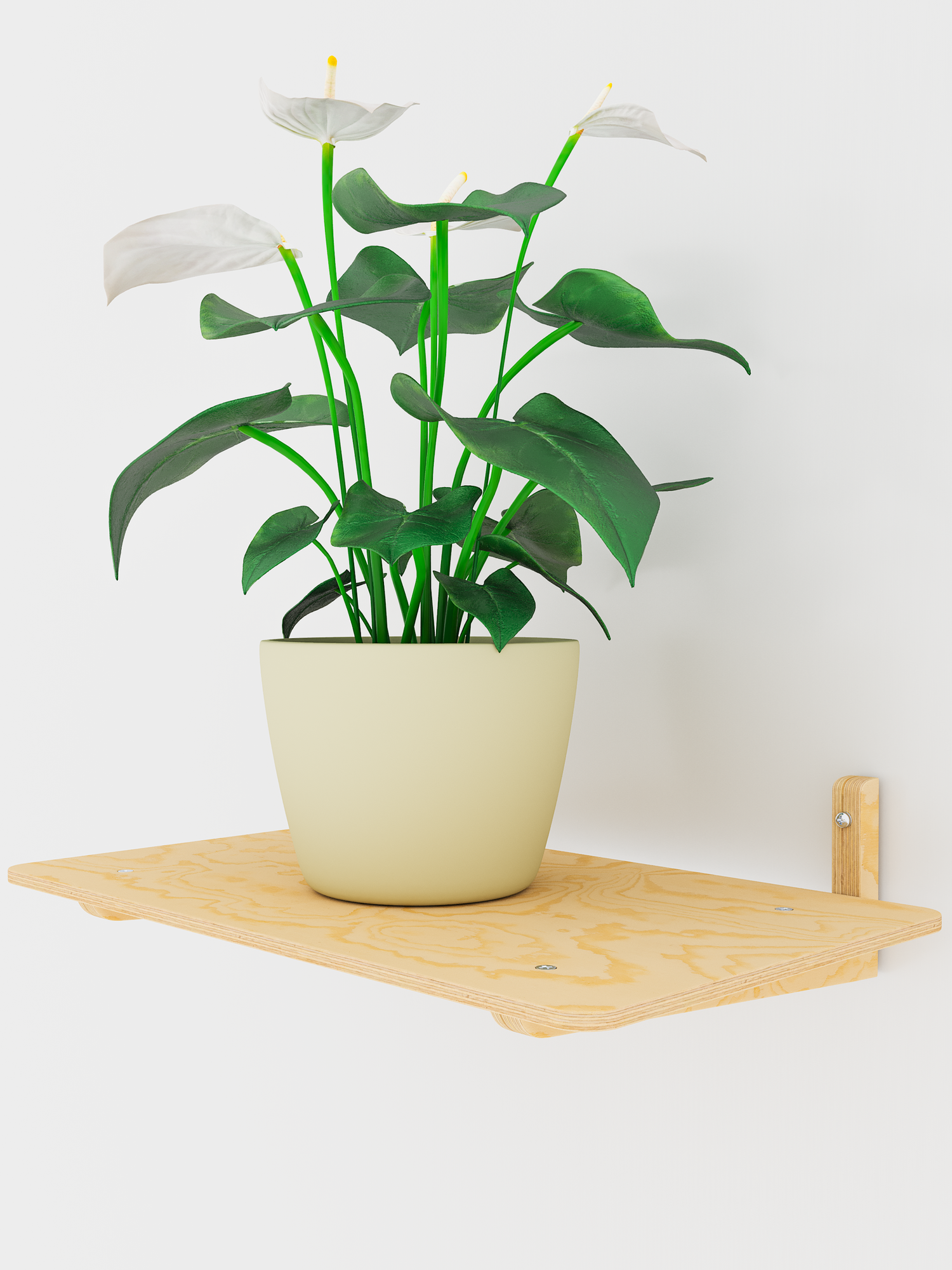 Настенная полка для цветов и рассады