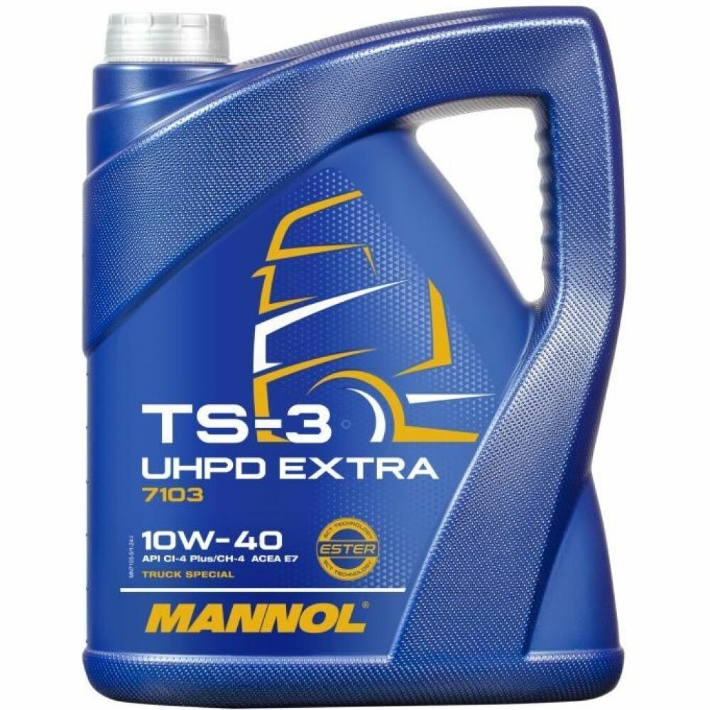 Моторное масло MANNOL 7103 TS-3 UHPD EXTRA 10W-40, 5л