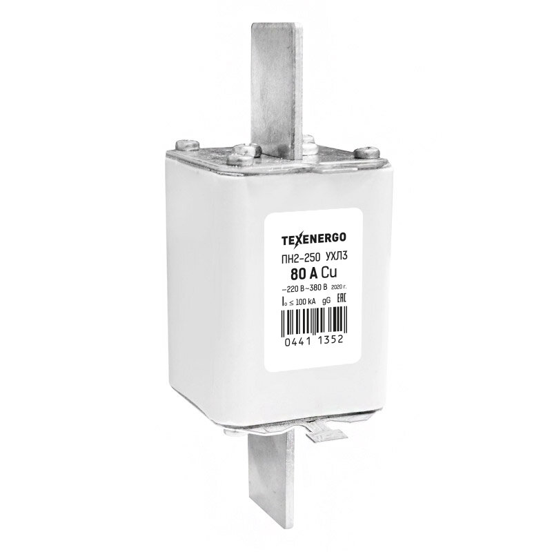 Плавкая вставка ПН2 250/80А медь PN2-250-80Cu