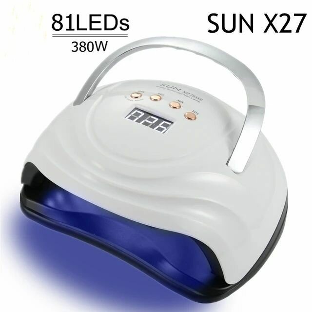 SUN X27 MAX 81 LED/UV бусины LED/UV Гель для отверждения Лампы дальнего света Аппарат для фототерапии ногтей