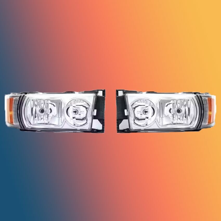 Фары автомобильные, 2 шт, арт. Scania 5 series