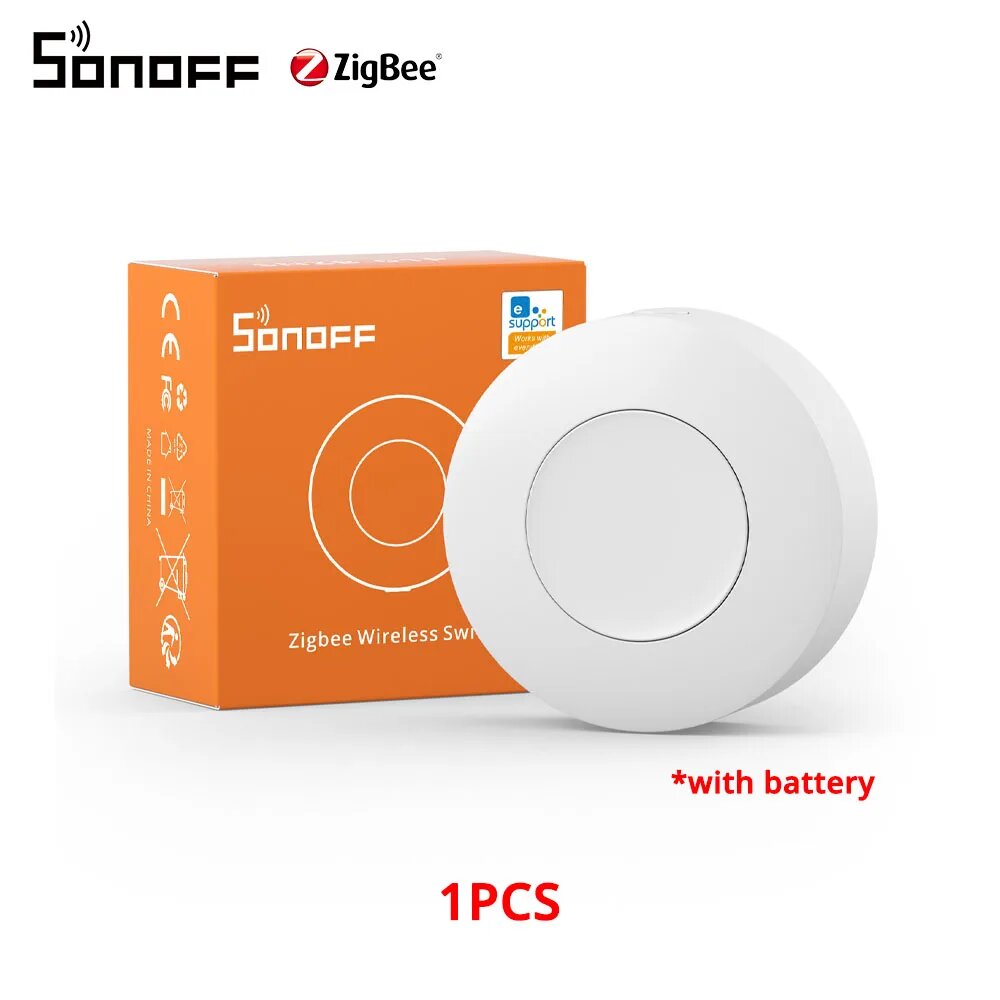 SONOFF Zigbee беспроводной переключатель SNZB-01P 1-10 шт. 1PCS