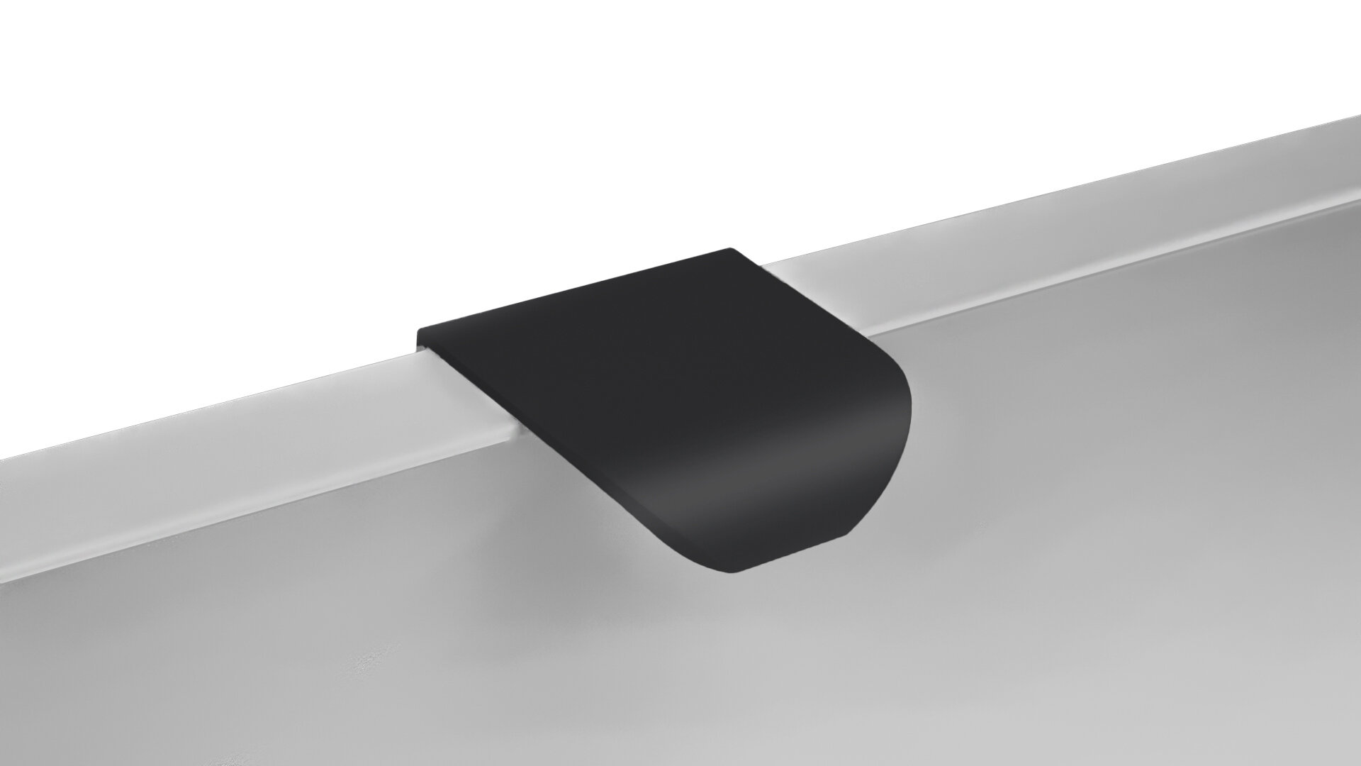 Мебельная ручка MONTE 2.0 RT810BL.1/16, матовый чёрный