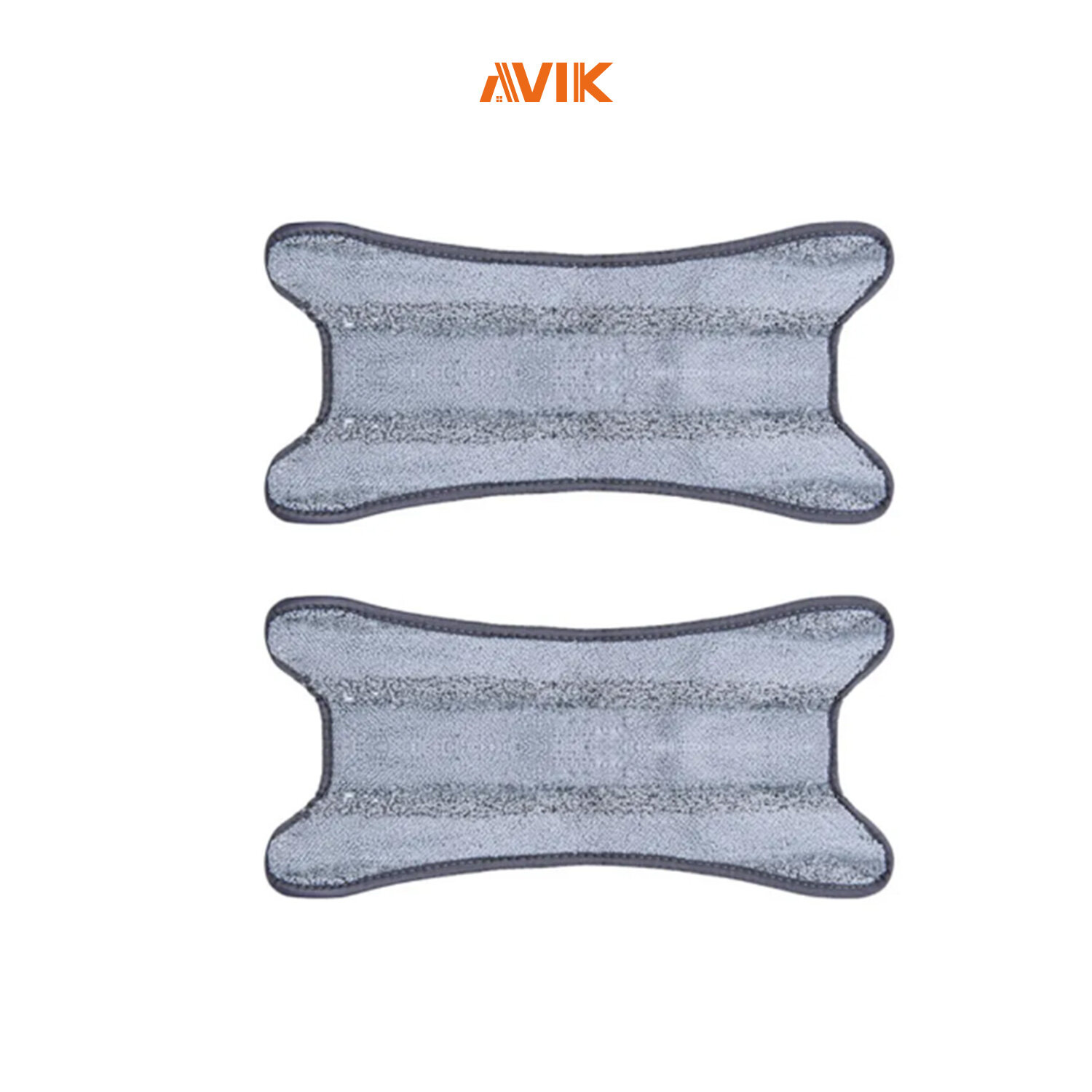Насадки для швабры AVIK, микрофибра, самоотжим, 37x15 см, комплект 2 шт