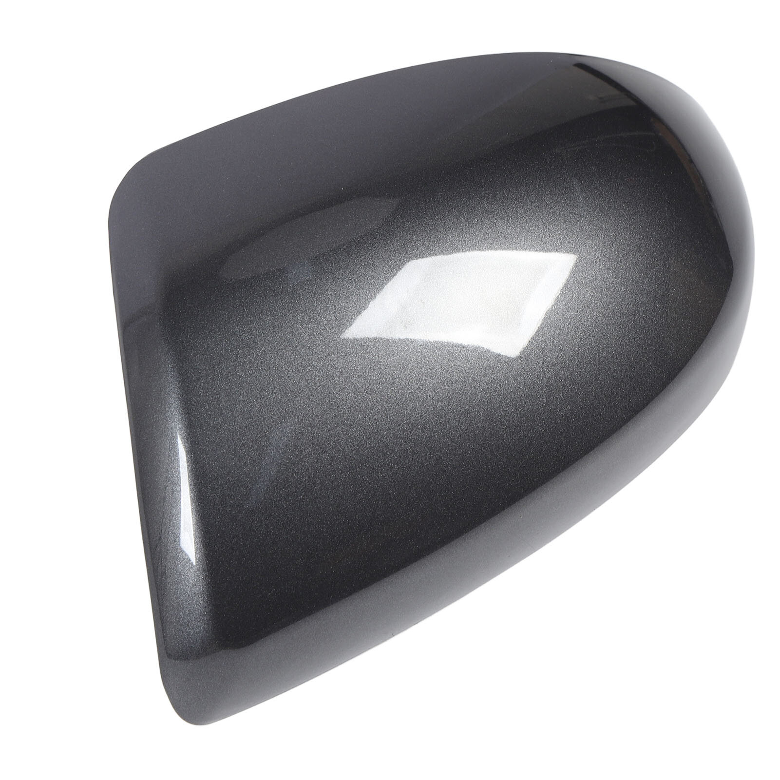 Крышка бокового зеркала заднего вида, надежная защита, ударопрочный, устойчивый к царапинам, стильный вид, корпус бокового зеркала для автомобиля, серый, левый